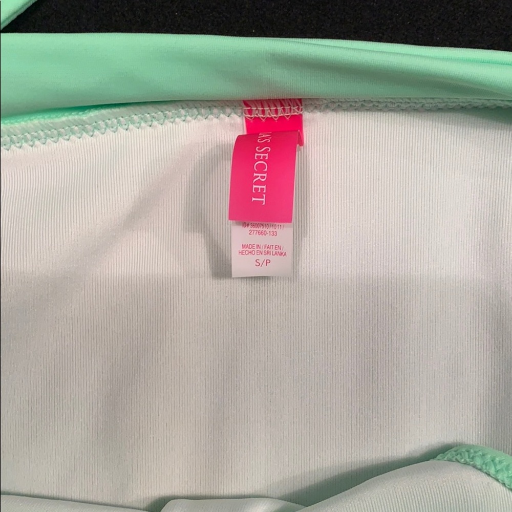 Victorias Secret Mint Green Bikini Top And Bottom Gem